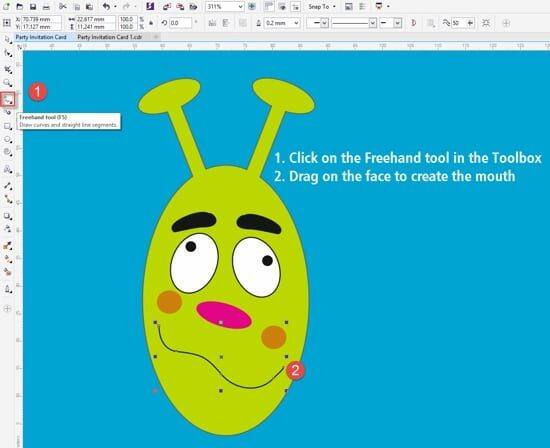 Creating a party invitation card - Corel Discovery Center