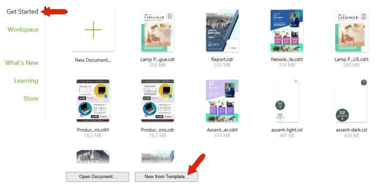 How to Use CorelDRAW Templates - Corel Discovery Center