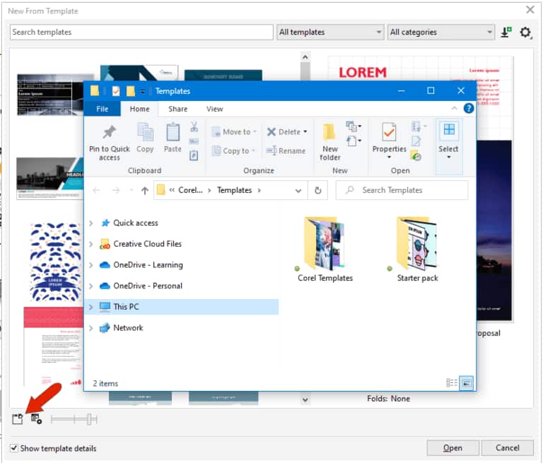 How to Use CorelDRAW Templates - Corel Discovery Center