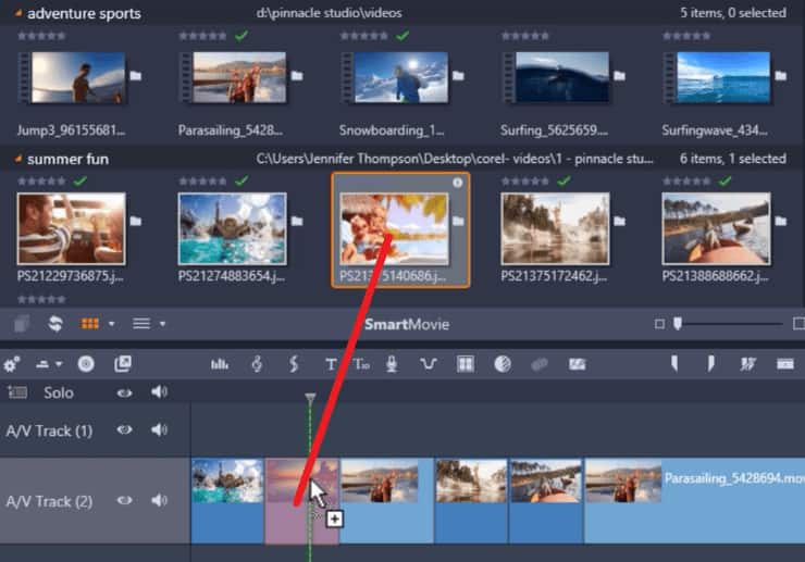 How to use the different editing modes - Corel Discovery Center