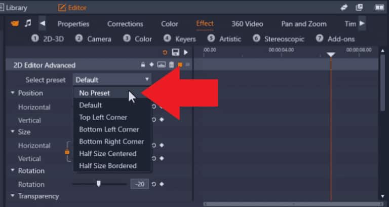 Appear and disappear effect in Pinnacle Studio - Corel Discovery Center