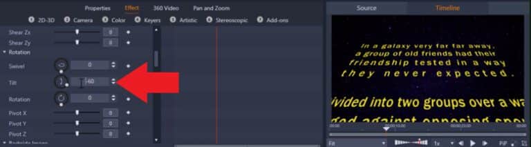 Make a Star Wars scrolling text intro - Corel Discovery Center