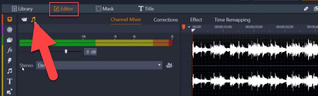 An overview of the Audio Editor - Corel Discovery Center