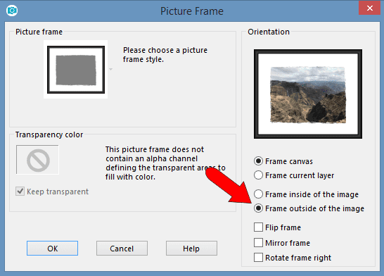 Adding picture frames to your photos - Corel Discovery Center