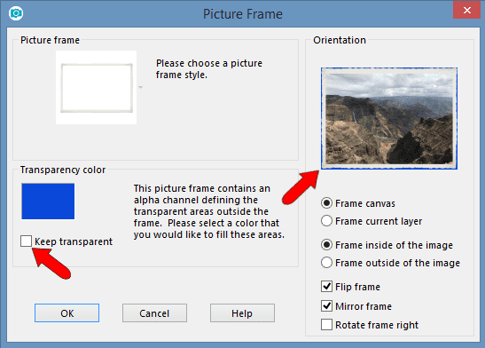 Adding picture frames to your photos - Corel Discovery Center