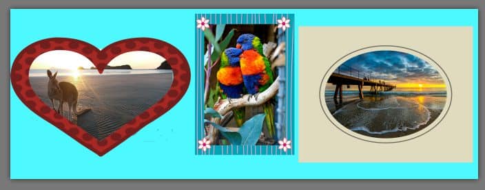 Adding picture frames to your photos - Corel Discovery Center