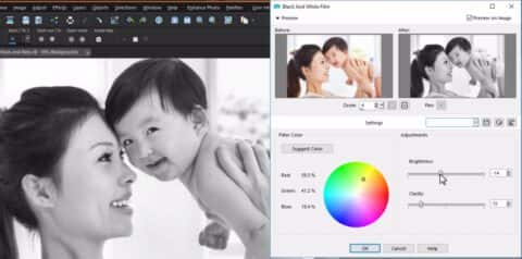 How to convert color photos to black and white - Corel Discovery Center
