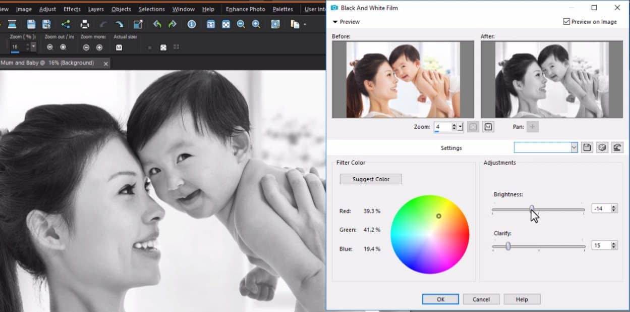 How to convert color photos to black and white - Corel Discovery Center