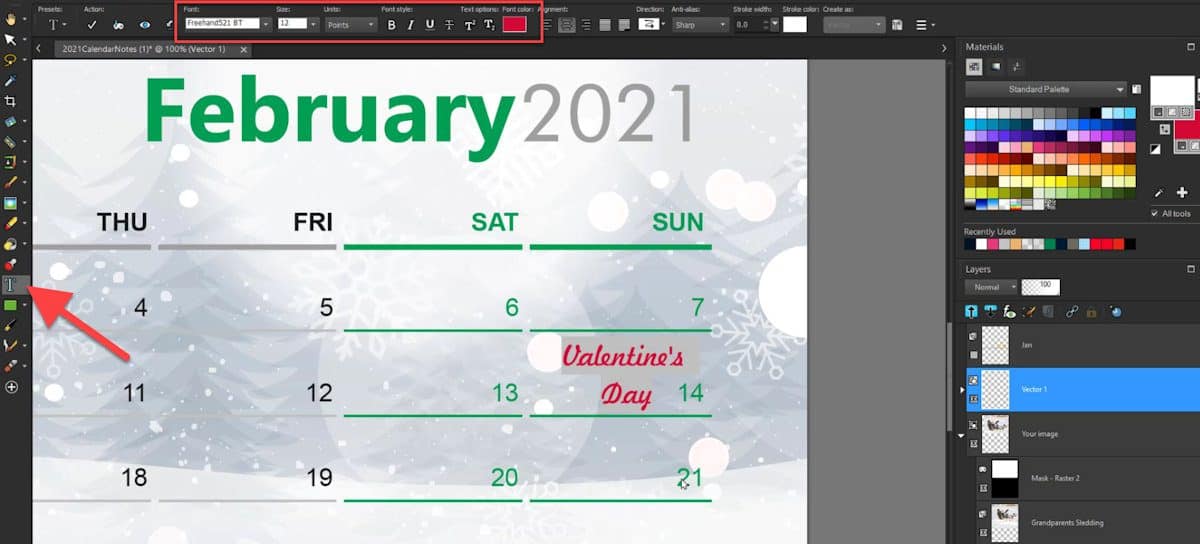 How to use calendar templates - Corel Discovery Center