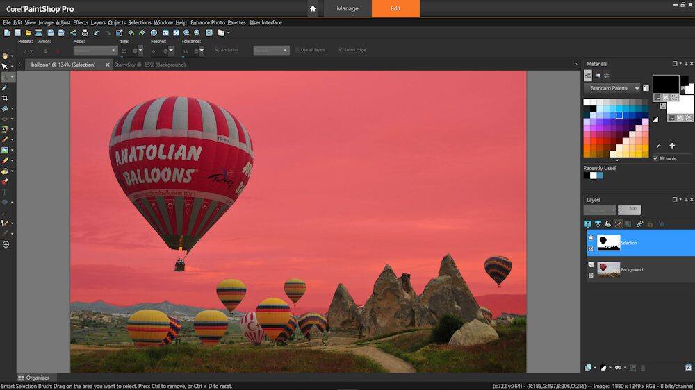 Making a fine-detail selection - Corel Discovery Center