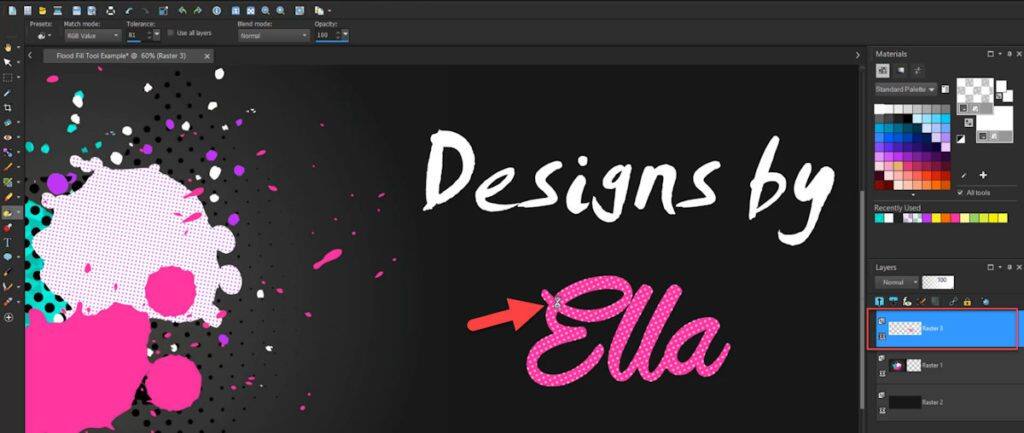 How to use the Flood Fill tool - Corel Discovery Center