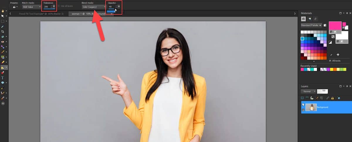 How to use the Flood Fill tool - Corel Discovery Center