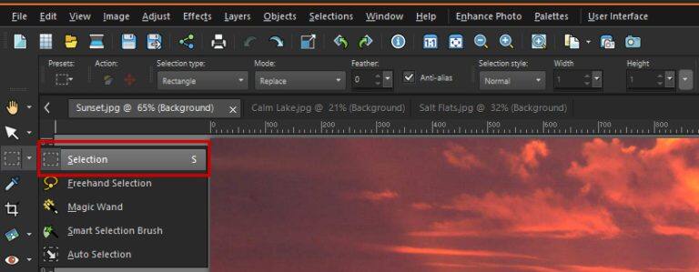 Introduction to Selection Tools - Corel Discovery Center