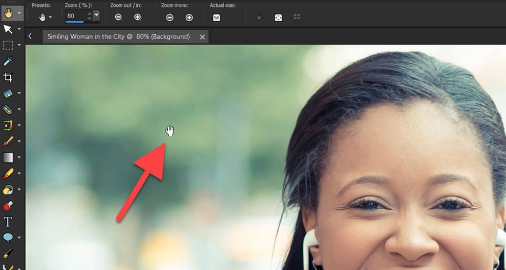 How to use the Pan tool in PaintShop Pro - Corel Discovery Center