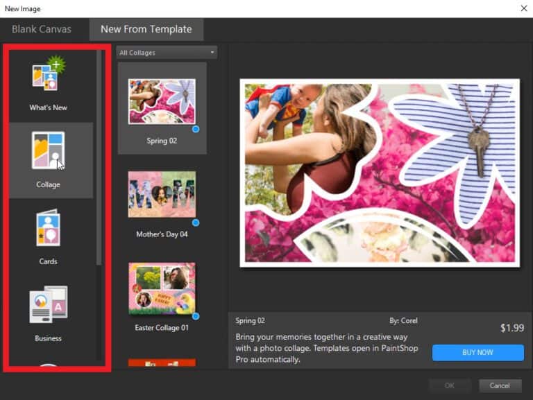 Working with project templates - Corel Discovery Center