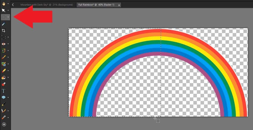 Add a rainbow to photos - Corel Discovery Center
