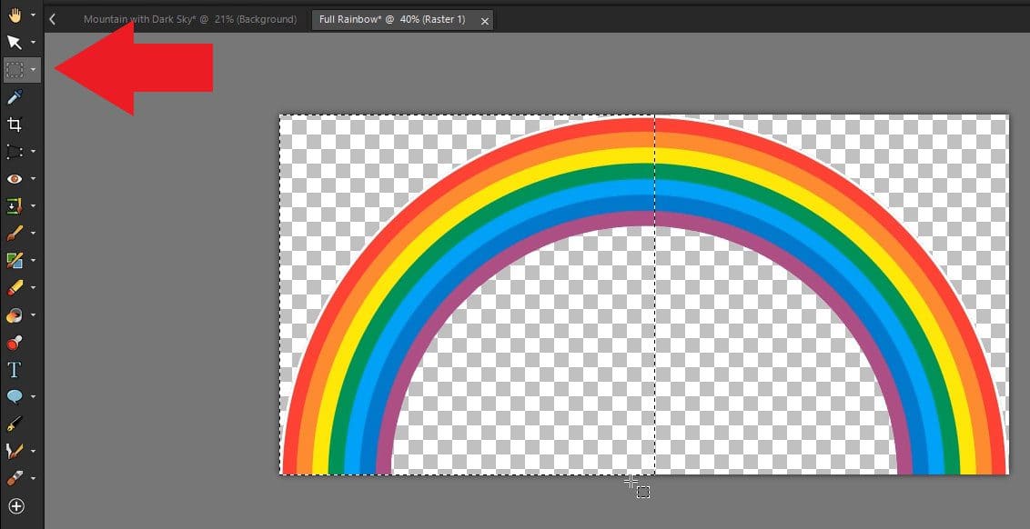 Add a rainbow to photos - Corel Discovery Center
