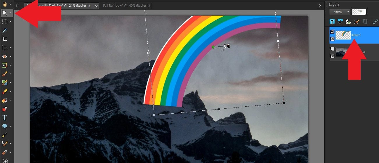 Add a rainbow to photos - Corel Discovery Center