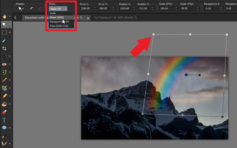Add a rainbow to photos - Corel Discovery Center