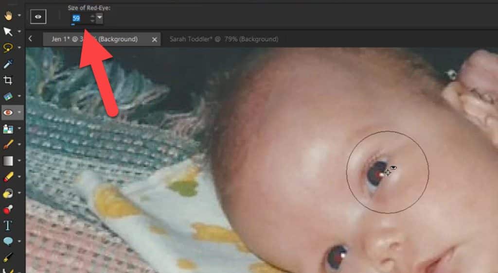 Removing the red-eye effect - Corel Discovery Center