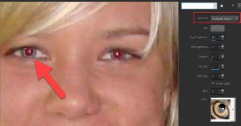 Removing the red-eye effect - Corel Discovery Center