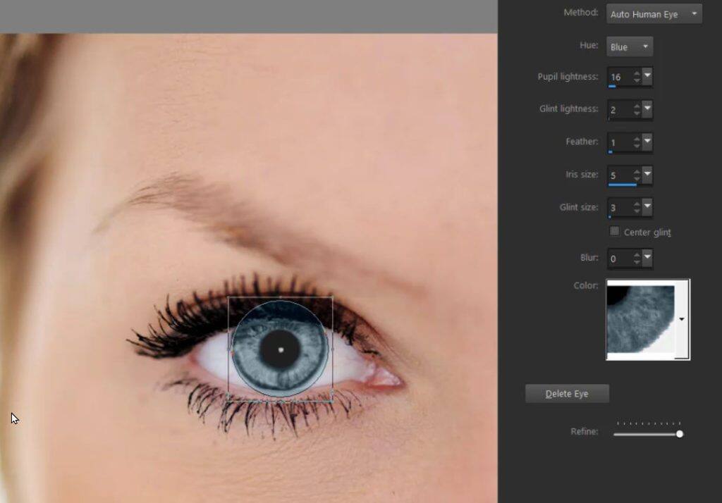 Removing the red-eye effect - Corel Discovery Center