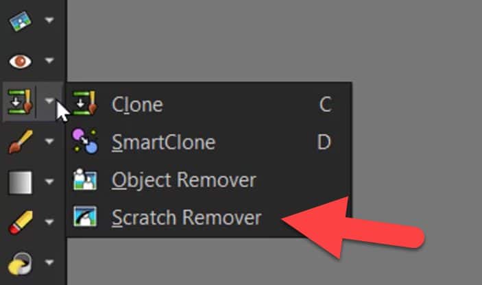 How to use the Scratch Remover tool in PaintShop Pro - Corel Discovery ...
