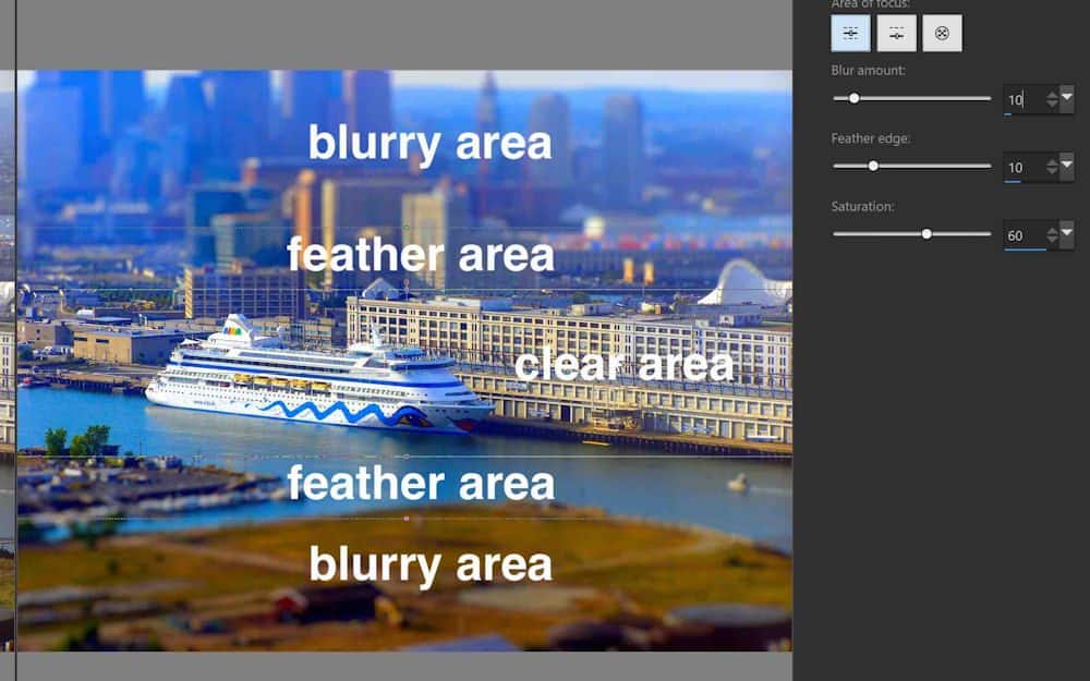 Create a miniature scene with the Tilt-shift effect - Corel Discovery ...