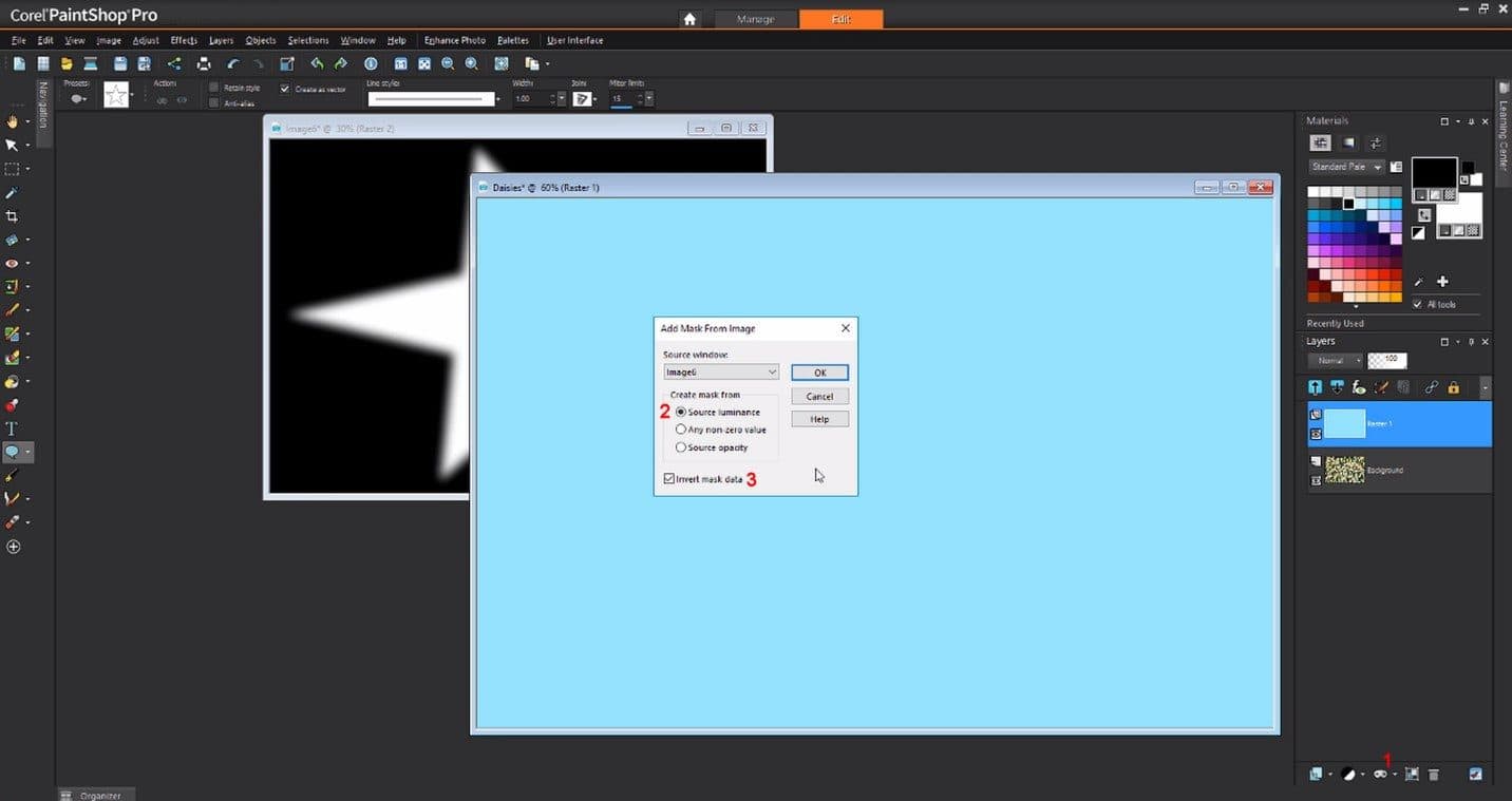Creating masks from text and shapes - Corel Discovery Center