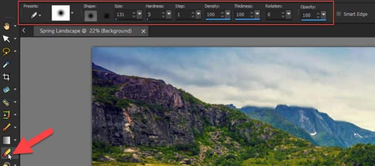 Overview of the Tools toolbar - Corel Discovery Center