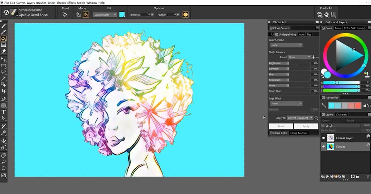 Creating an AI stylized illustration - Corel Discovery Center