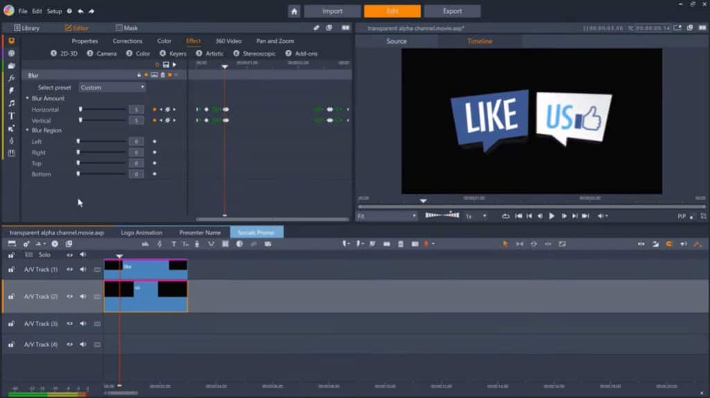 How to create custom animated overlays - Corel Discovery Center