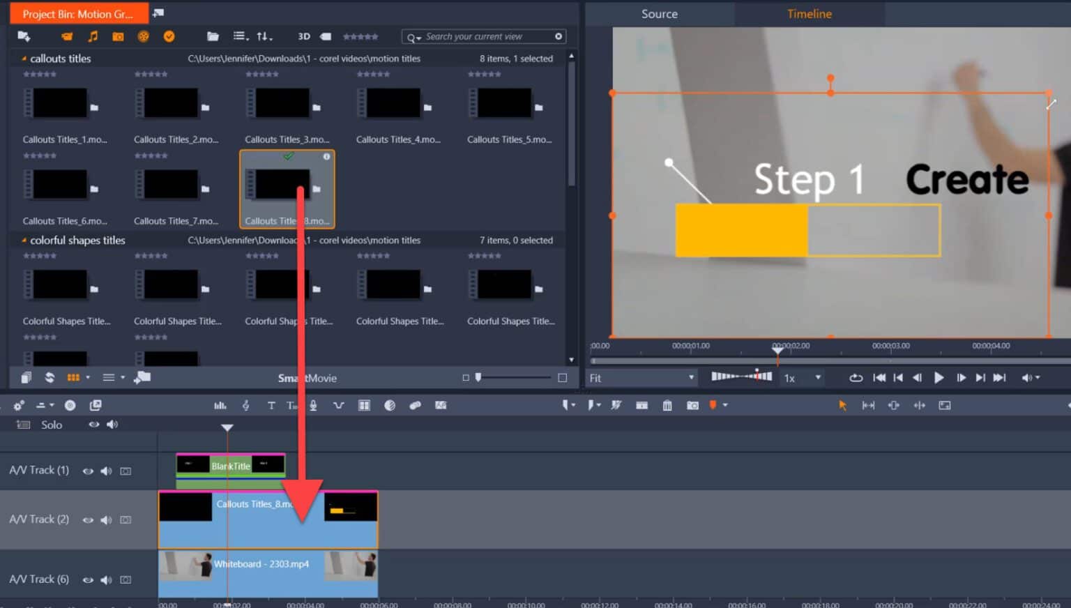 How to make motion titles in Pinnacle Studio - Corel Discovery Center