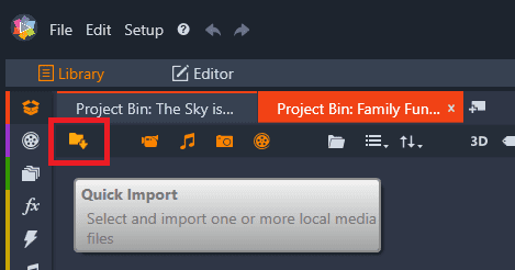 Setting up your project - Corel Discovery Center
