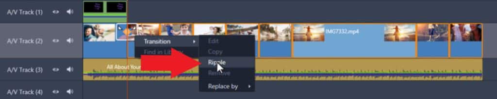 How to use transitions - Corel Discovery Center