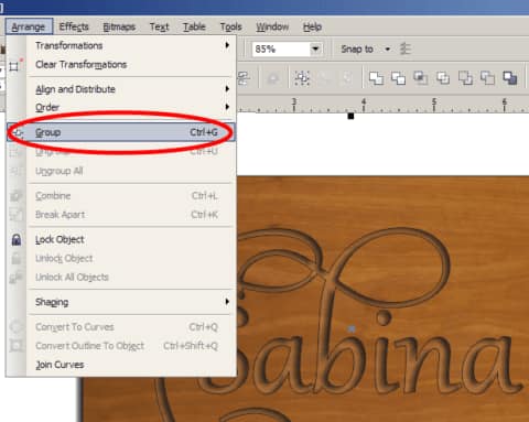 Create a chiseled effect - Corel Discovery Center
