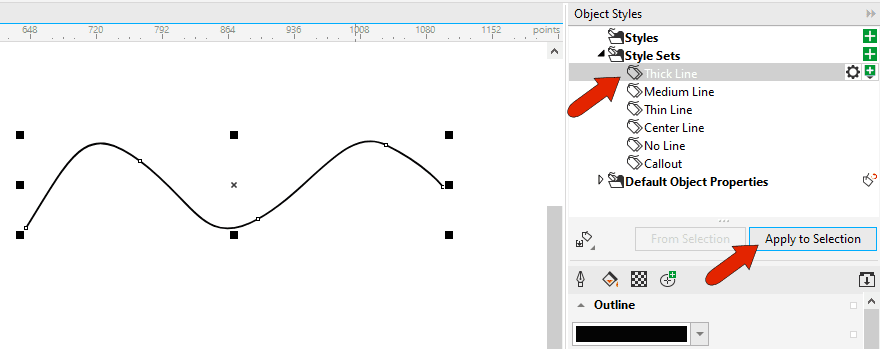 Working with Style Sets in Corel DESIGNER - Corel Discovery Center
