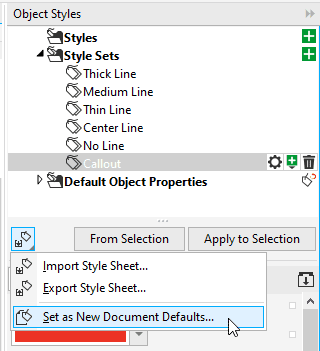 Working with Style Sets in Corel DESIGNER - Corel Discovery Center