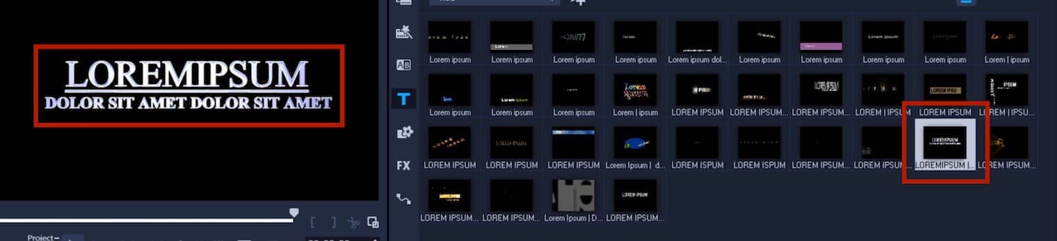 Creating basic titles - Corel Discovery Center