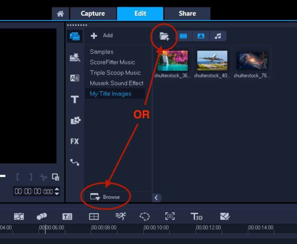 Creating basic titles - Corel Discovery Center