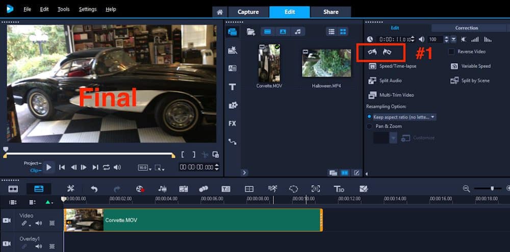 How to rotate video clips in VideoStudio - Corel Discovery Center