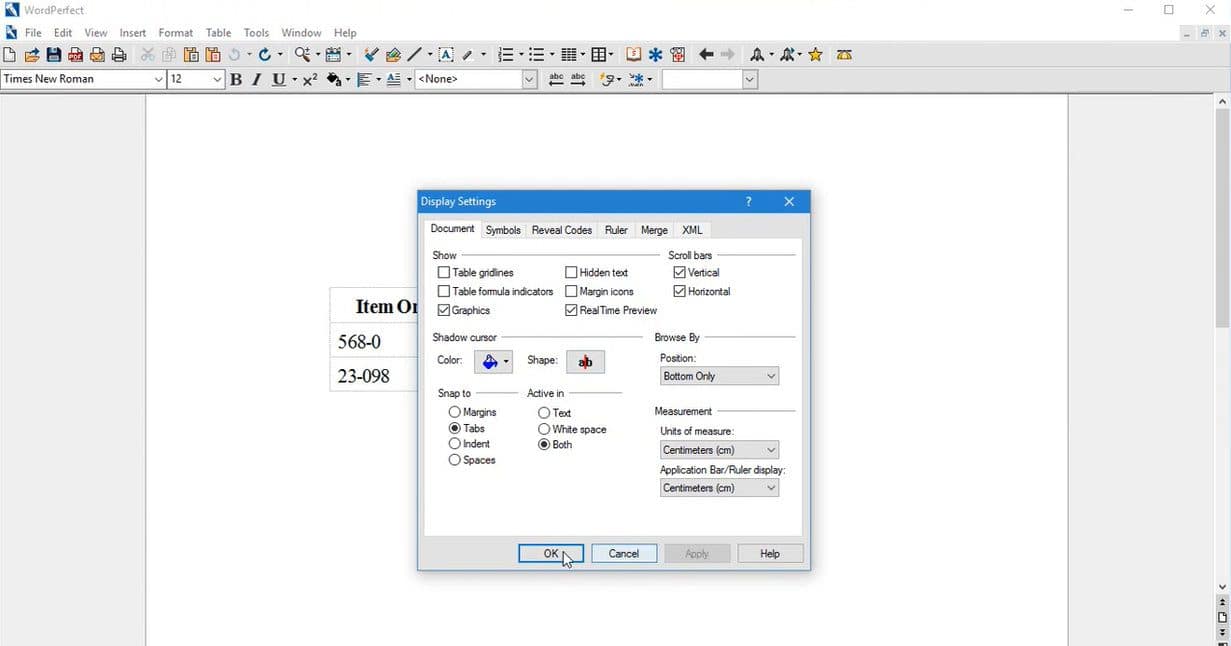 Changing the Display Settings - Corel Discovery Center