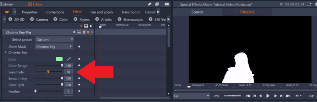 Adding outlines, glows and shadows to green screen footage - Corel ...