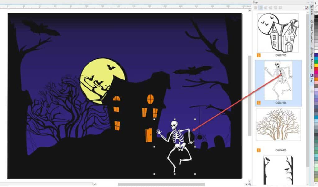 Make a Halloween card - Corel Discovery Center