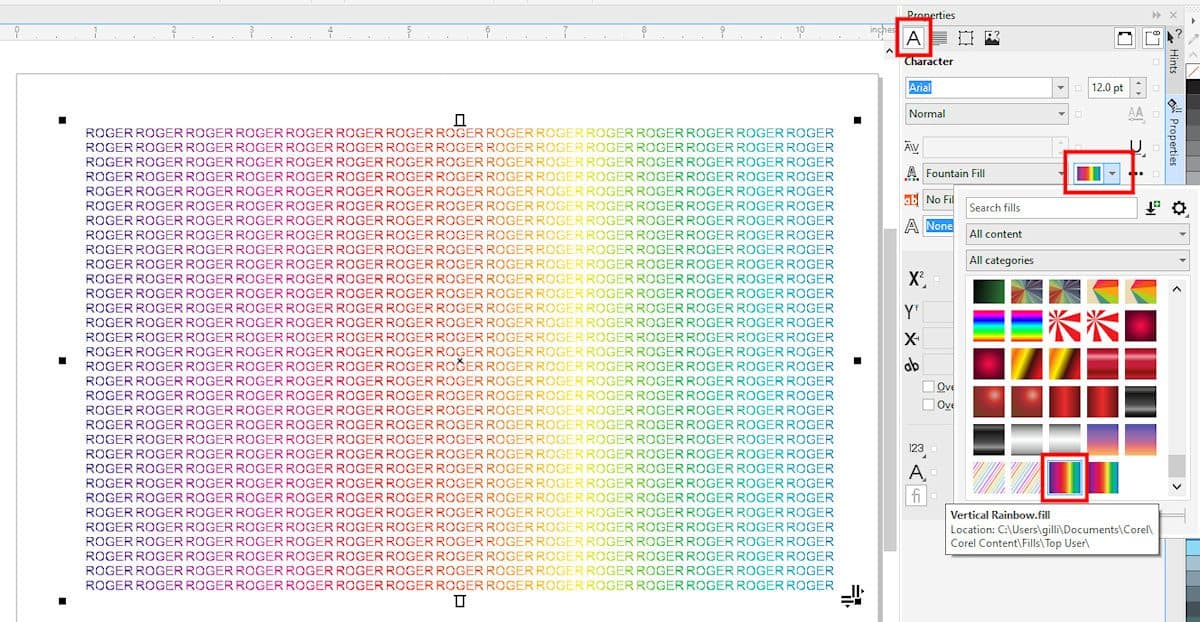 Create a mosaic text effect - Corel Discovery Center
