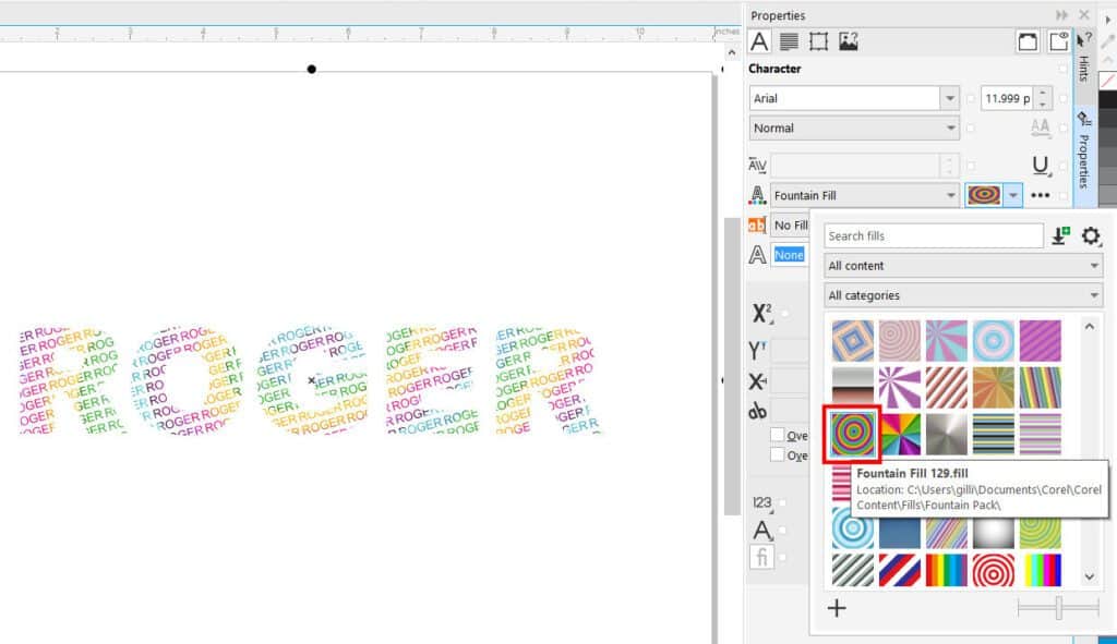 Create a mosaic text effect - Corel Discovery Center
