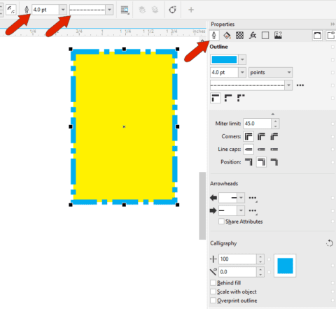 The Outline Pen tool in CorelDRAW - Corel Discovery Center
