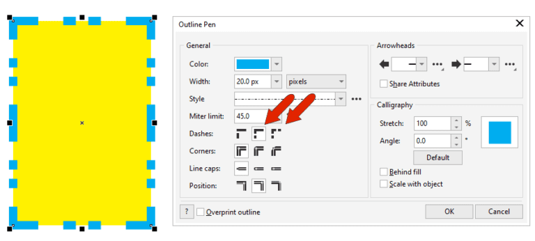 The Outline Pen tool in CorelDRAW - Corel Discovery Center