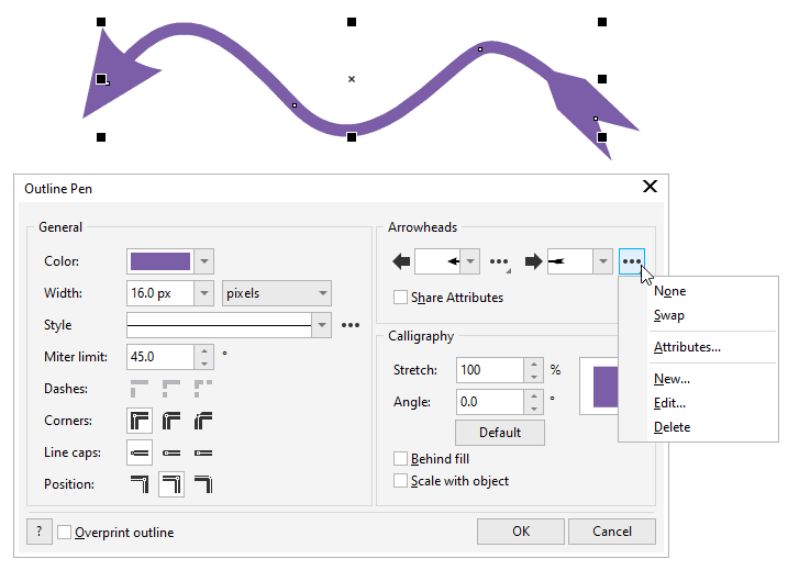 The Outline Pen Tool In Coreldraw Corel Discovery Center