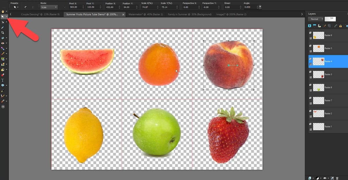 How to use the Picture Tube tool - Corel Discovery Center